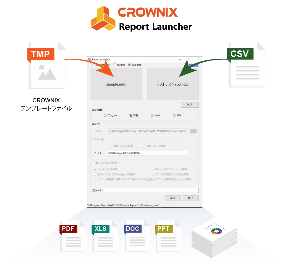 CSVから帳票を作成する「CROWNIX Report Launcher」。中小企業が抱える帳票作成の課題を解決！｜日本エムツーソフト株式会社のストーリー｜PR TIMES STORY