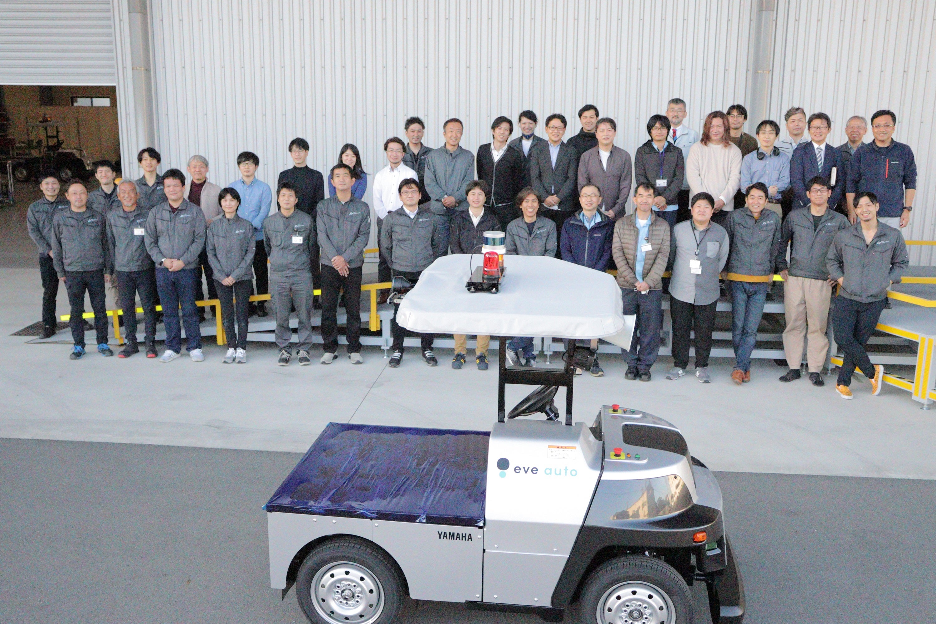 ヤマハ発動機とティアフォーによる屋外無人搬送サービス実用化へのチャレンジ ～「eve auto」が誕生するまで～｜株式会社eve autonomyのストーリー｜PR TIMES STORY